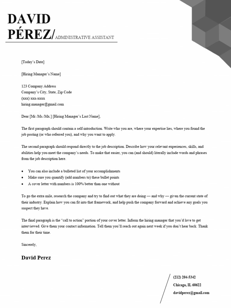 Effective Cover Letter Writing Guide | PDF | Résumé