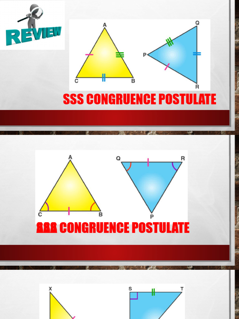 Proving Congruent Triangles | PDF | Science & Mathematics | Technology ...