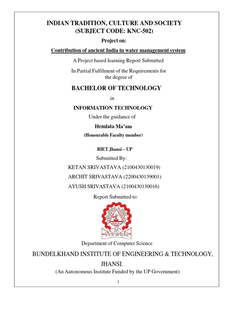 Indian Tradition | PDF | Agriculture | Sustainable Agriculture