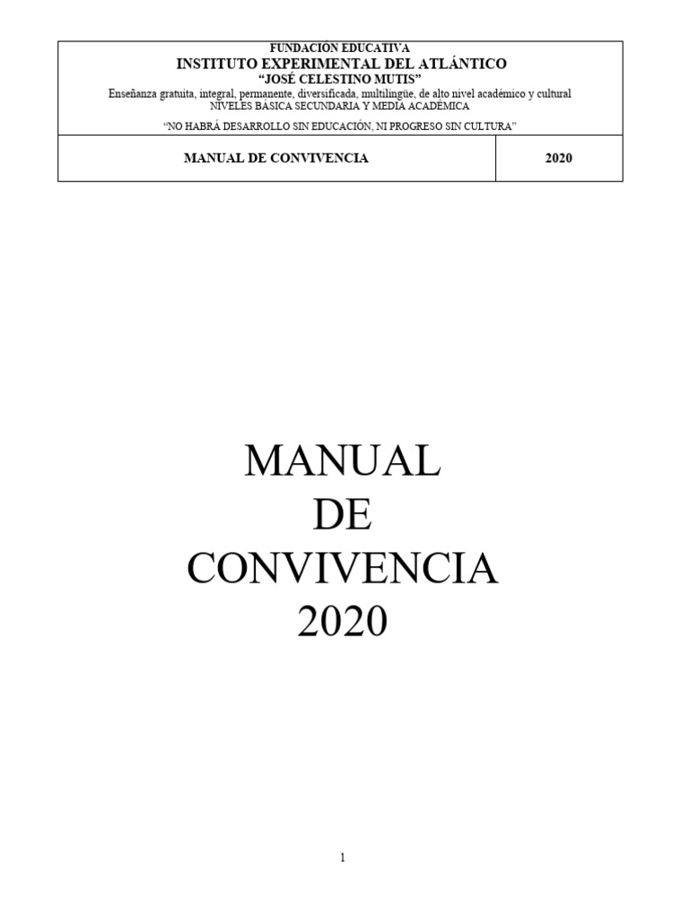 MANUAL-DE-CONV-2020 | PDF | Plan de estudios | Evaluación