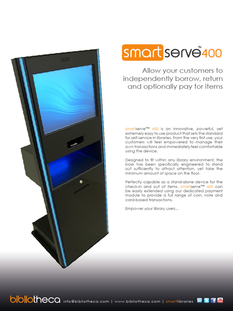 G-LBDA1007EN Smartserve 400 | PDF | Radio Frequency Identification | Information And ...