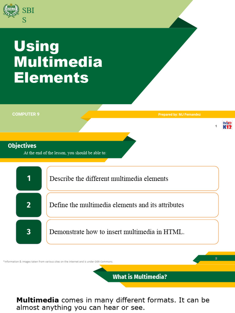Using Multimedia Elements | PDF | Adobe Flash | Html