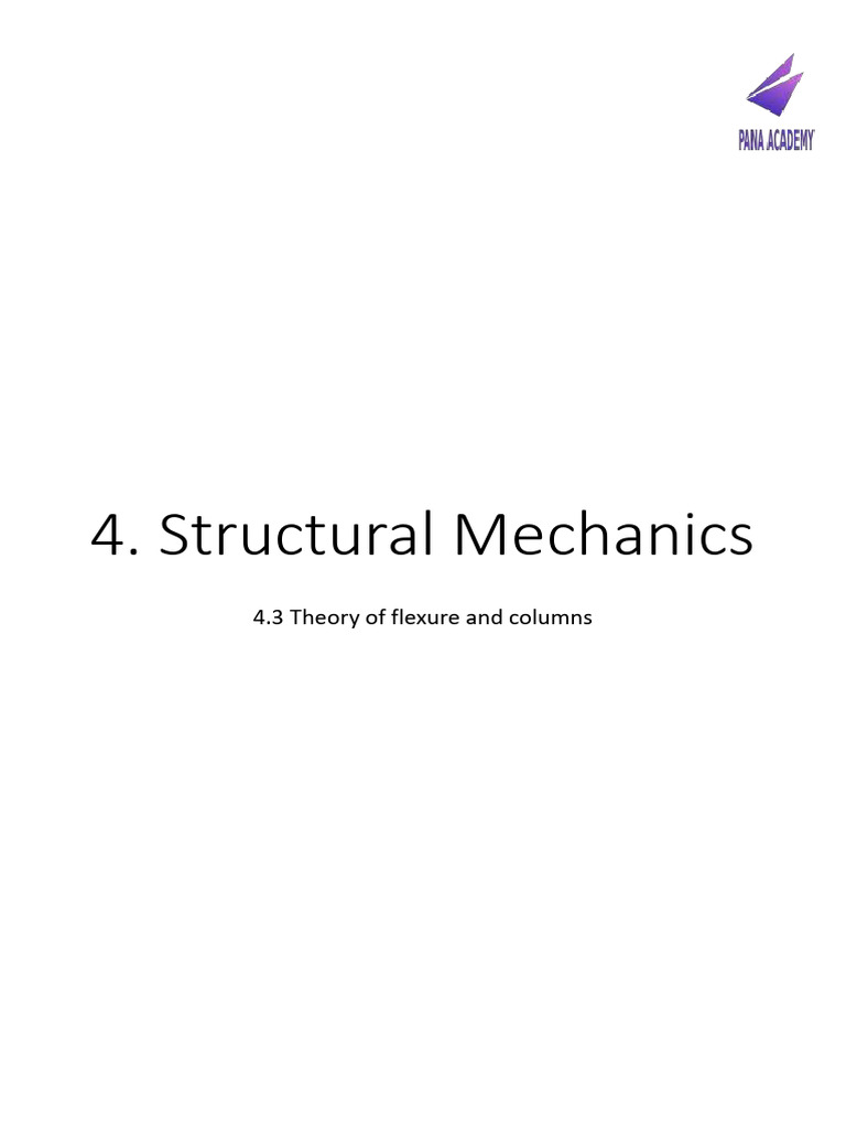 Structural Mechanics | PDF | Bending | Beam (Structure)