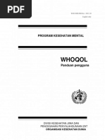 Kuesioner WHOQOL-BREF Bahasa Indonesia | PDF