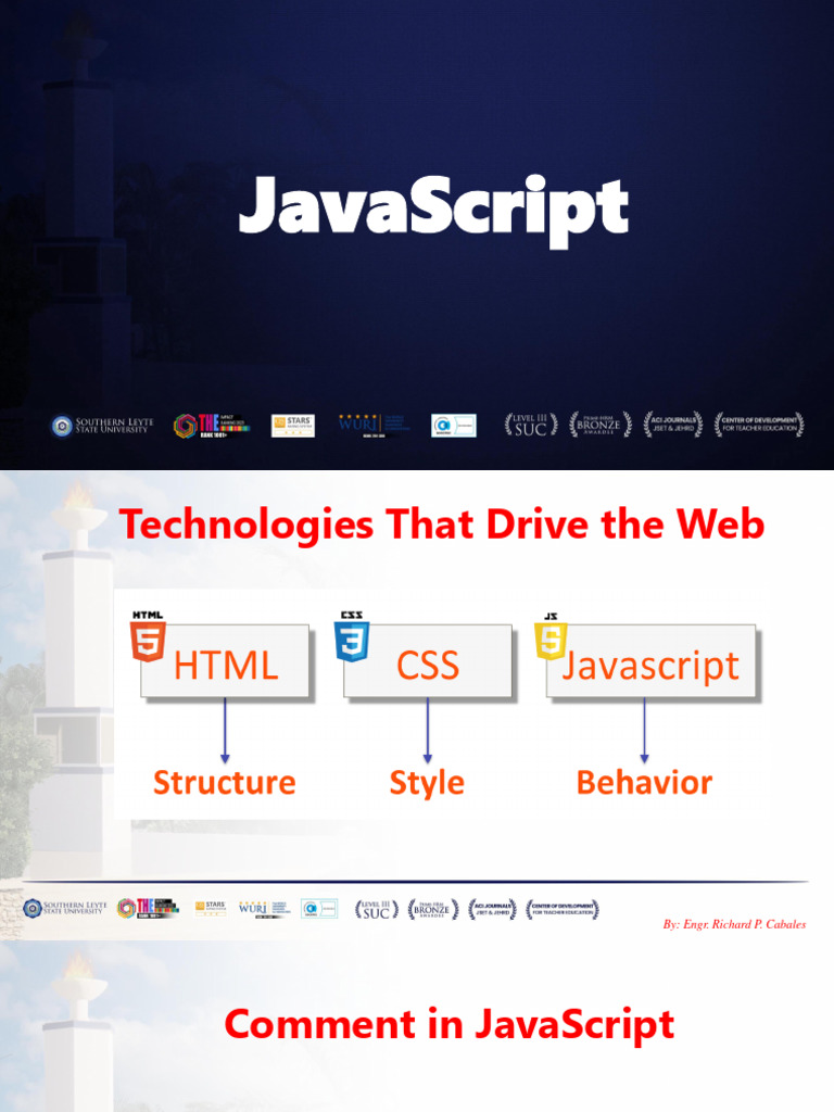 1 JavaScript | PDF | Java Script | String (Computer Science) 1 JavaScript | PDF | Java Script | String (Computer Science)