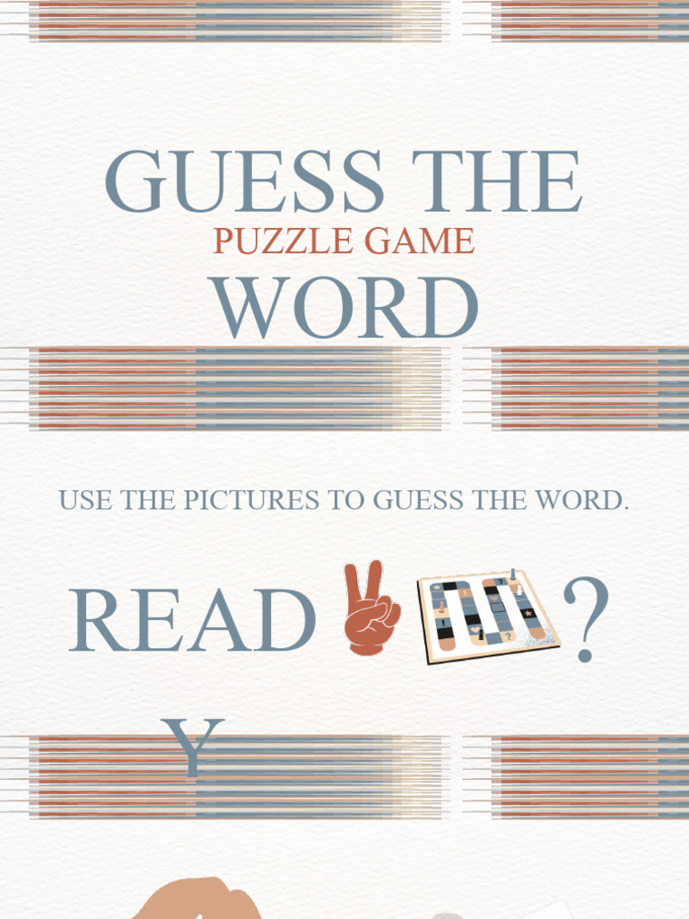 Guess Word | PDF