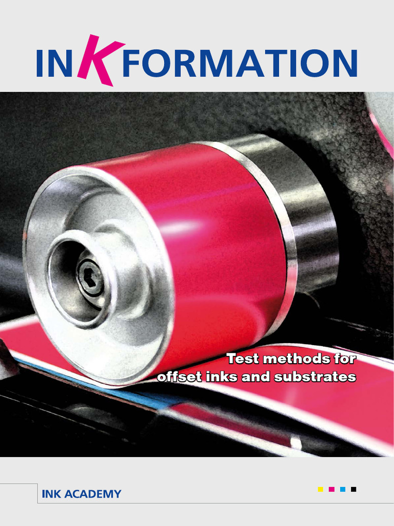 Testing Methods for Offset Inks | PDF | Wetting | Viscosity