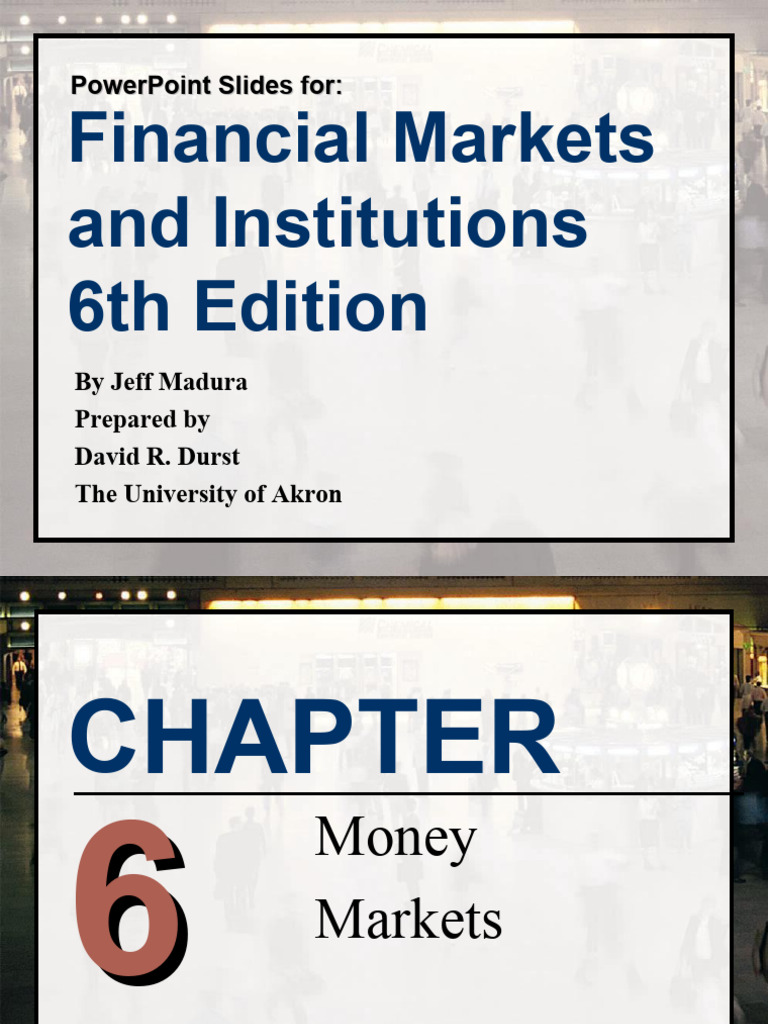 Money Markets | PDF | United States Treasury Security | Repurchase ...