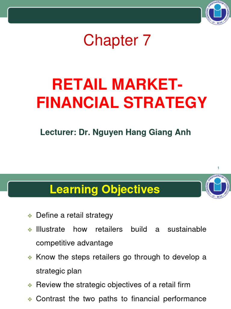 Chapter 7 - Retail Market - Financial Strategy-Updated | PDF | Retail ...