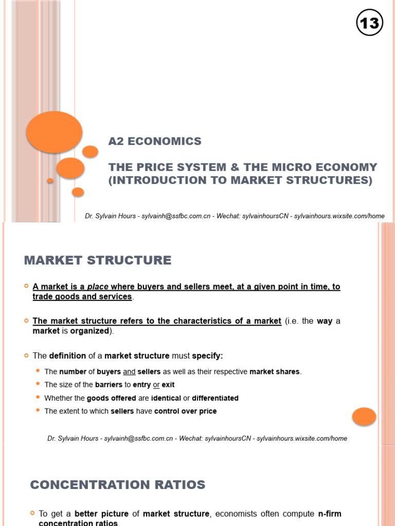 A-Level Economics - The Price System and The Micro Economy ...