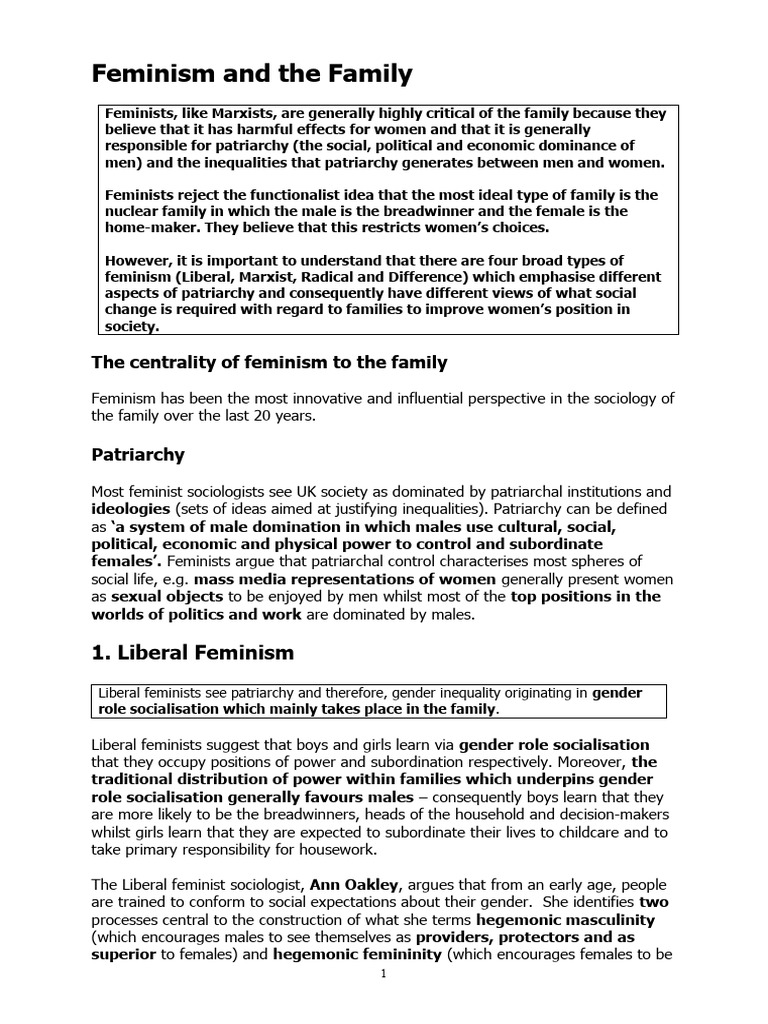Sociology | PDF | Gender Studies | Feminism