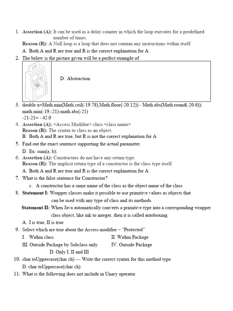 Class 10 Key | PDF | Constructor (Object Oriented Programming) | Programming