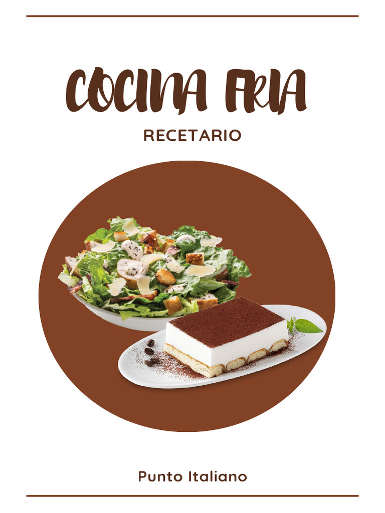 COCINA-FRIA | PDF | Postres | café