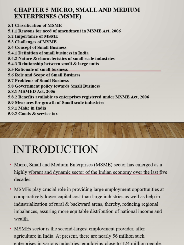 Chapter 5 (BOM) | PDF | Small And Medium Sized Enterprises | Taxes