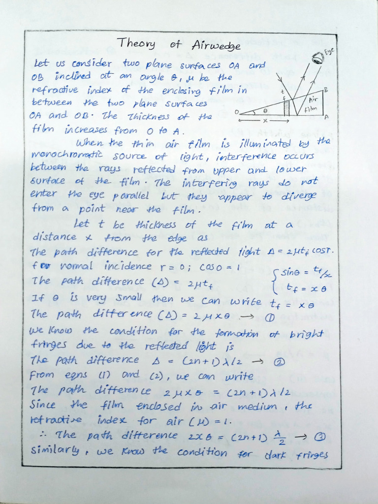 SSM ECE Engineering Physics Assignment 3 | PDF | Physics
