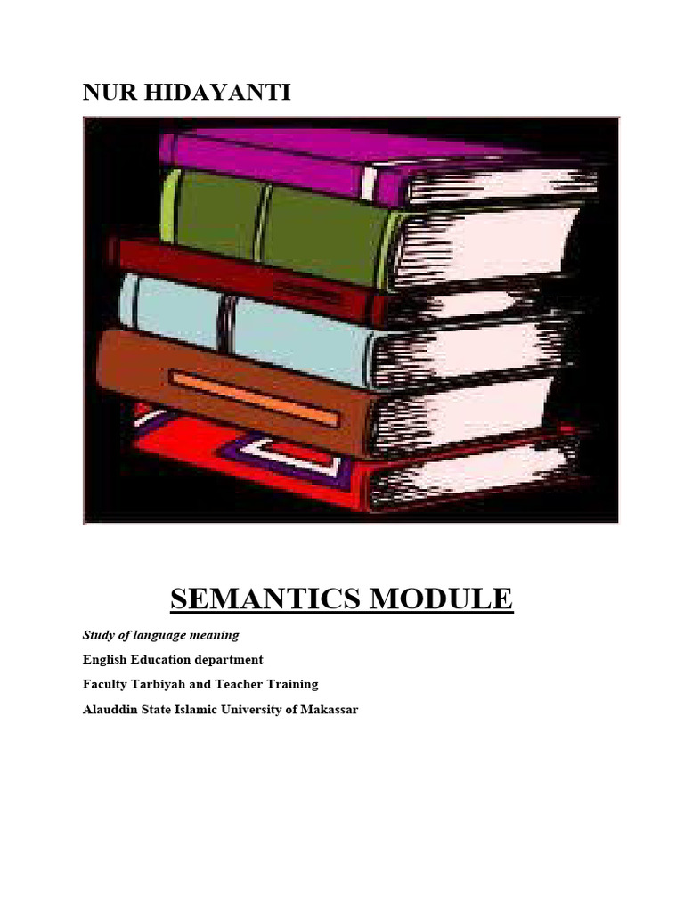 Semantics | PDF | Linguistics | Word