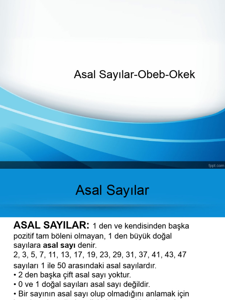Sayilar 5 | PDF