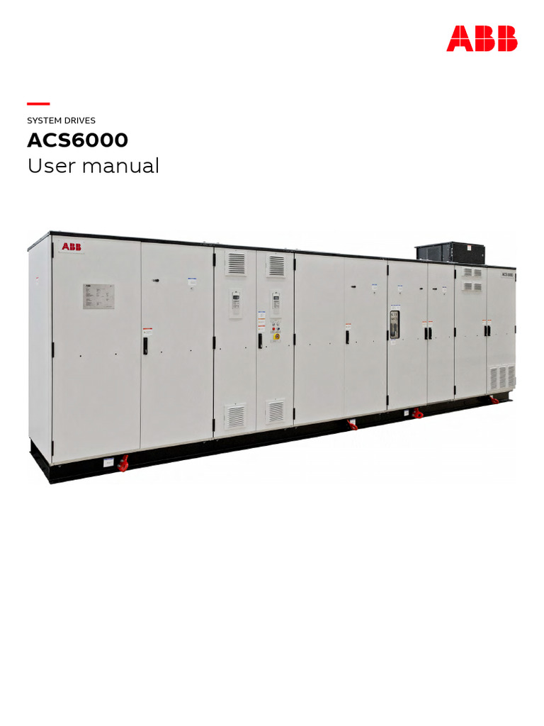 Manual ACS6000 | PDF | Rectifier | Power Inverter