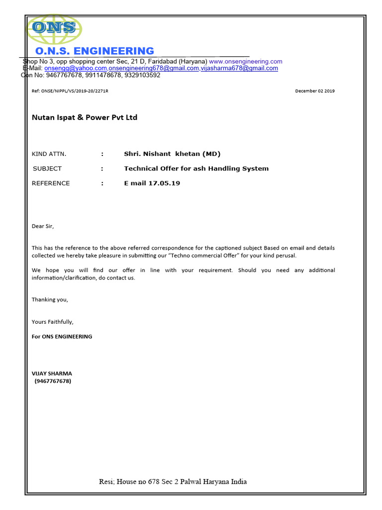 Ash Handling System Technical Datasheet | PDF | Power Supply | Programmable Logic Controller