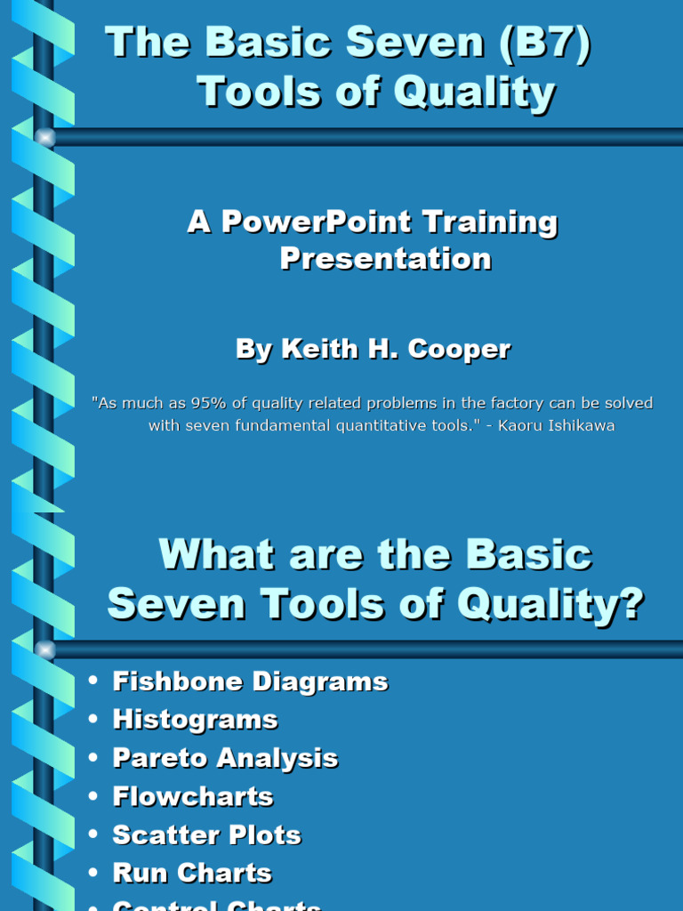 The Basic Seven Tool | PDF | Histogram | Scatter Plot