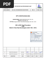 HIC Test Checklist | PDF | Chemistry | Applied And Interdisciplinary ...