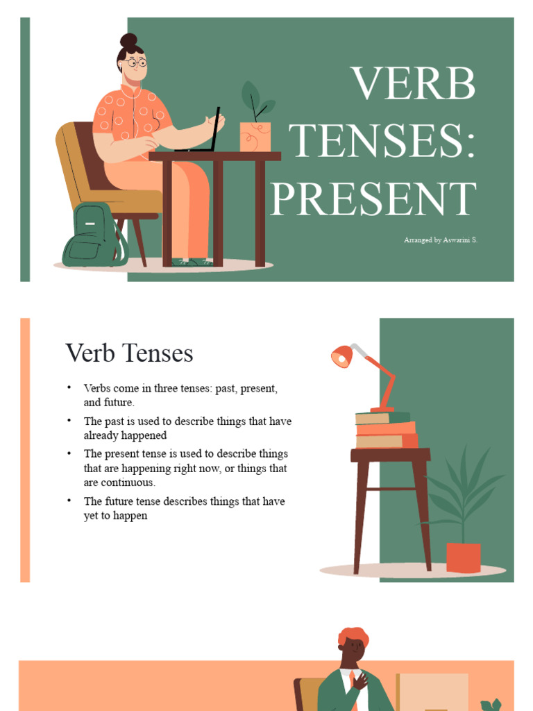 Verb Tenses - Present | PDF | Grammatical Tense | Language Mechanics