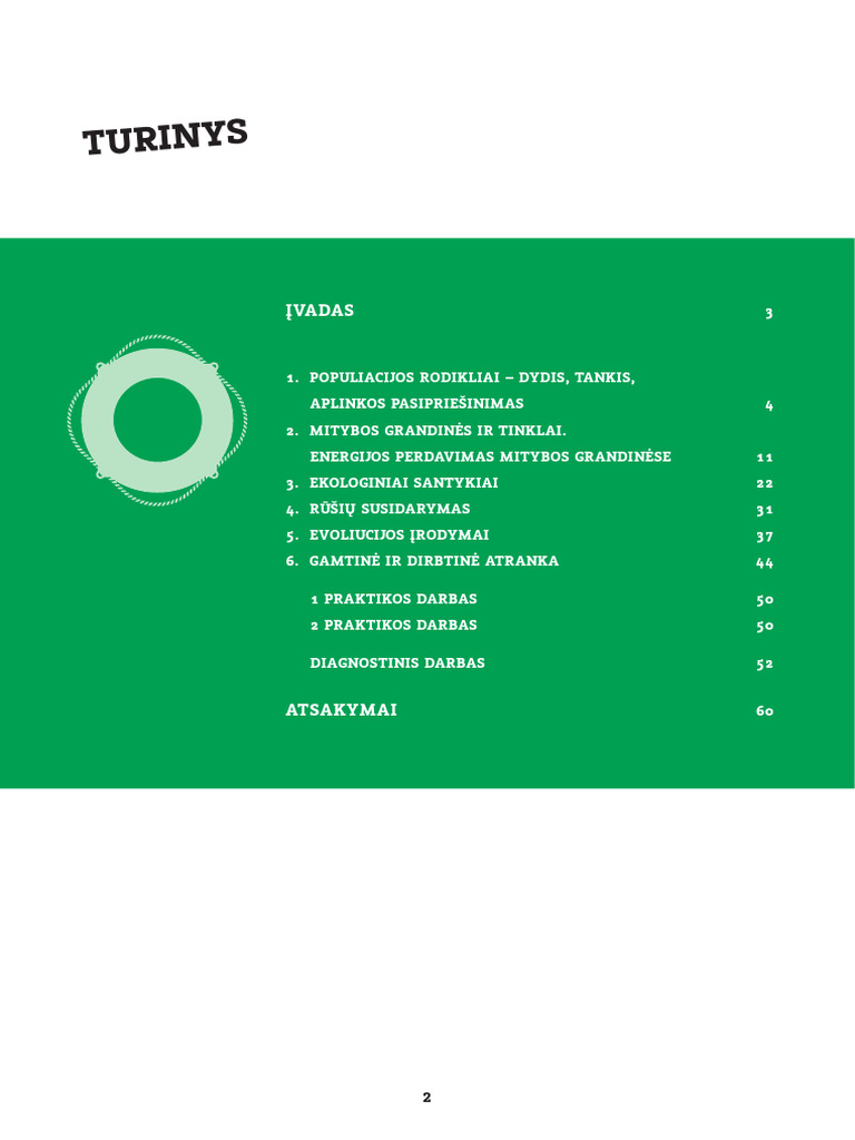 K Li J. Kavaliauskas - BIOLOGIJOS UZDUOTYS 8kl | PDF