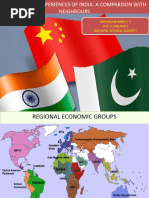 Comparative Development Experience of India and Its Neighbours - (Class ...