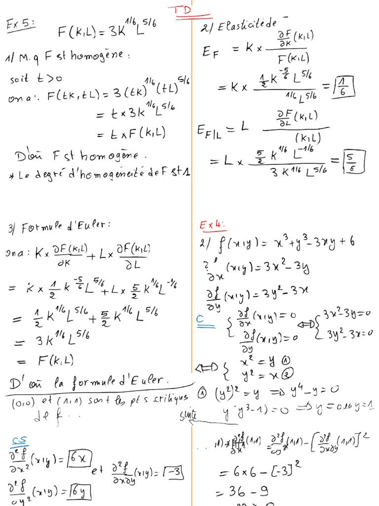 TD 01 Correction Suite | PDF
