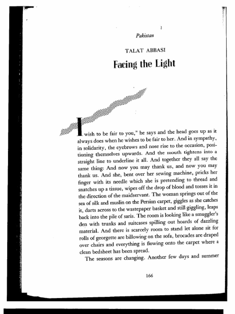 Facing The Light | PDF