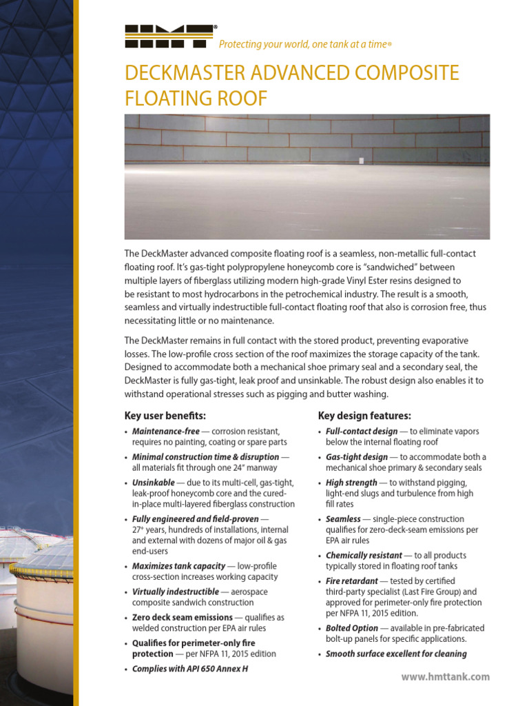 Deckmaster IFC HMT composite | PDF | Corrosion | Composite Material