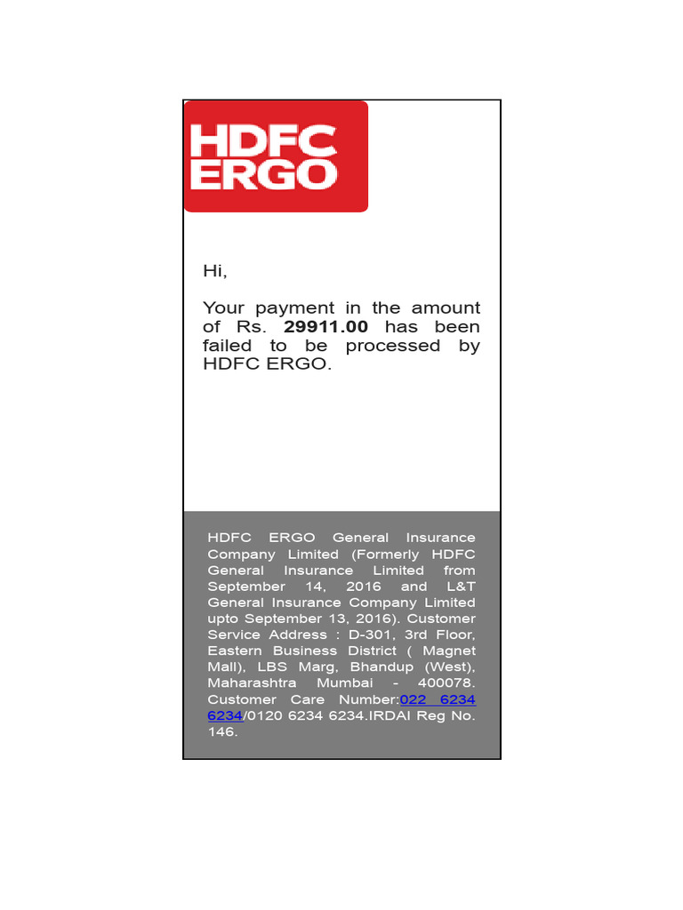 onlineProductsGenericPaymentUIPaymentFailure - Aspxerrmsg PBE10002 REJECT | PDF