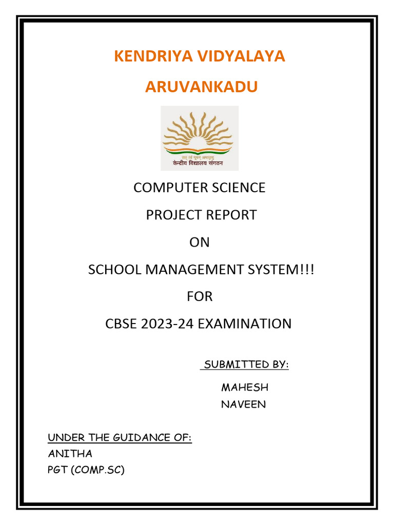 CS Project 1 | Download Free PDF | Python (Programming Language) | Programming