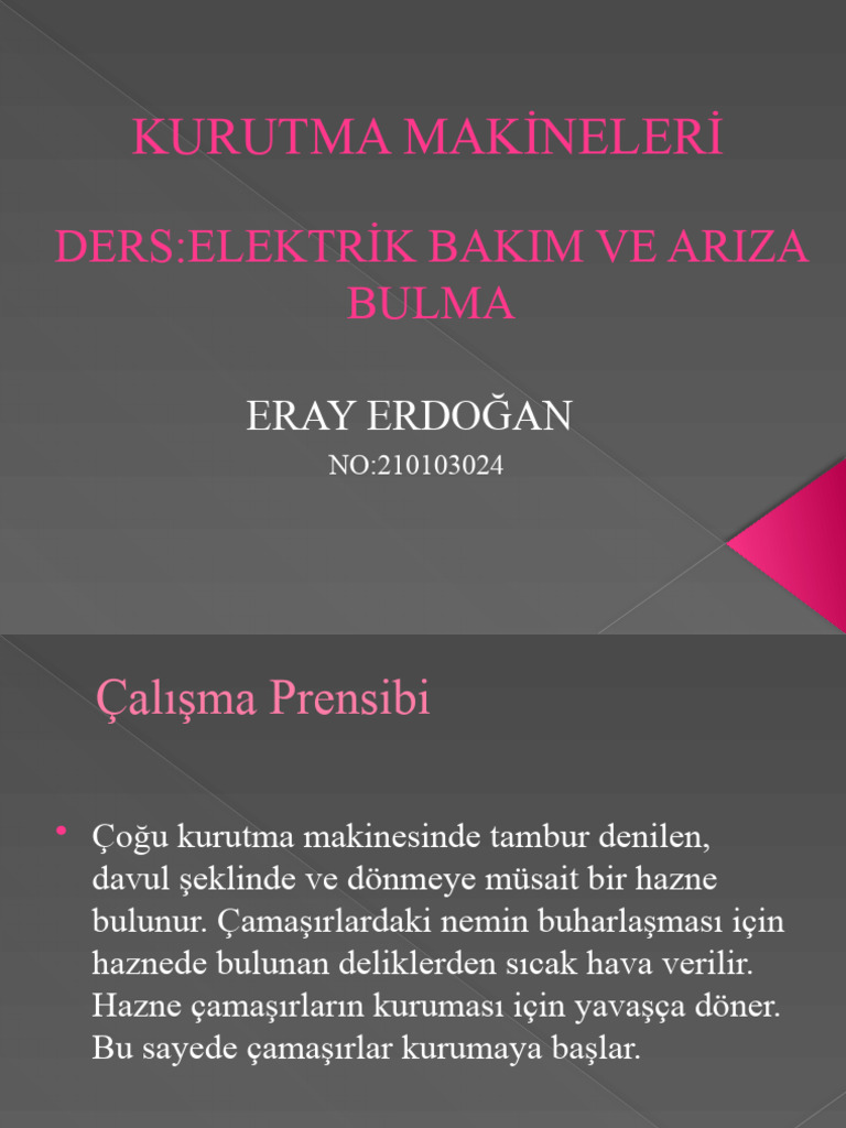 Kurutma Maki̇neleri̇ | PDF