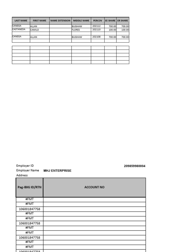 Members Contribution Remittance Form (1) | PDF