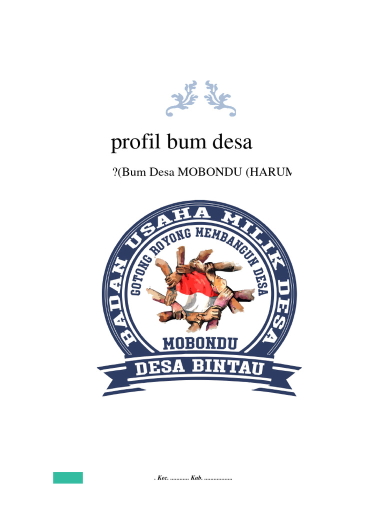 Contoh Format Profil BUM Desa | PDF