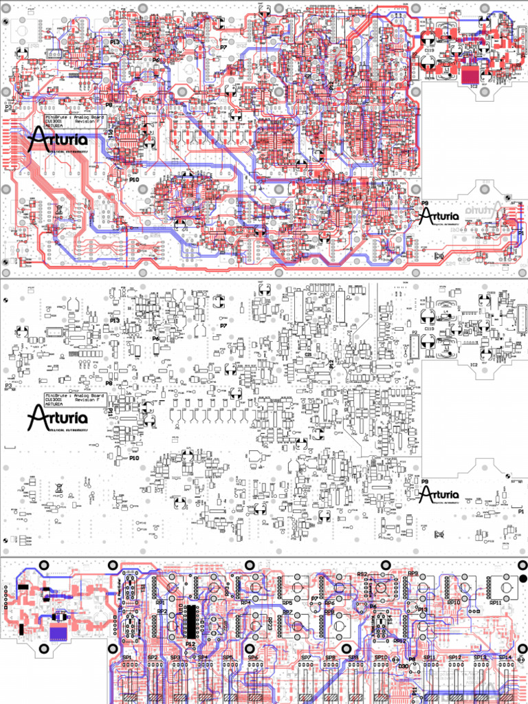 Arturia Microbrute Board Schematics | PDF
