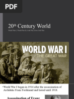 20th Century World History Events Timeline | PDF | Mikhail Gorbachev ...