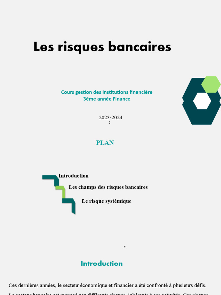 Risques Bancaires et Systémiques | PDF | Banques | Risque