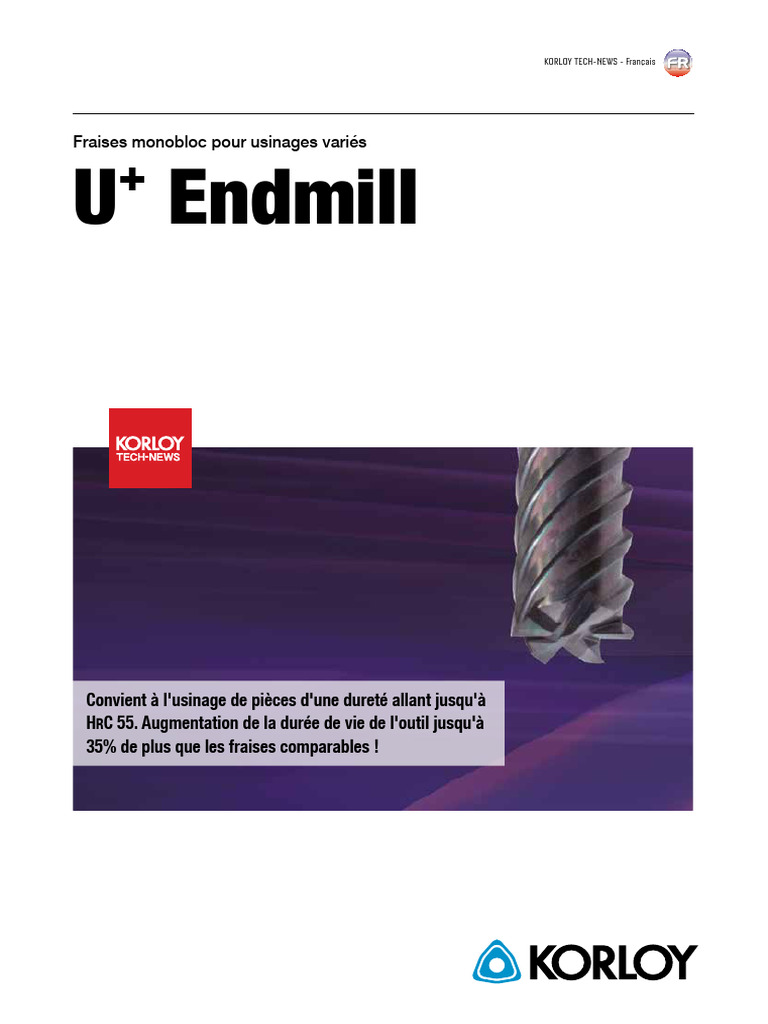 TechNews U Plus Endmill | PDF