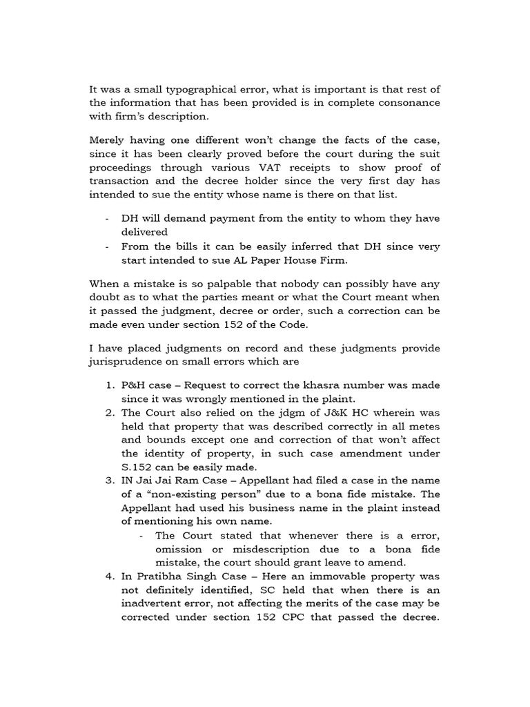 Argument Note | PDF | Judgment (Law) | Constitutional Law