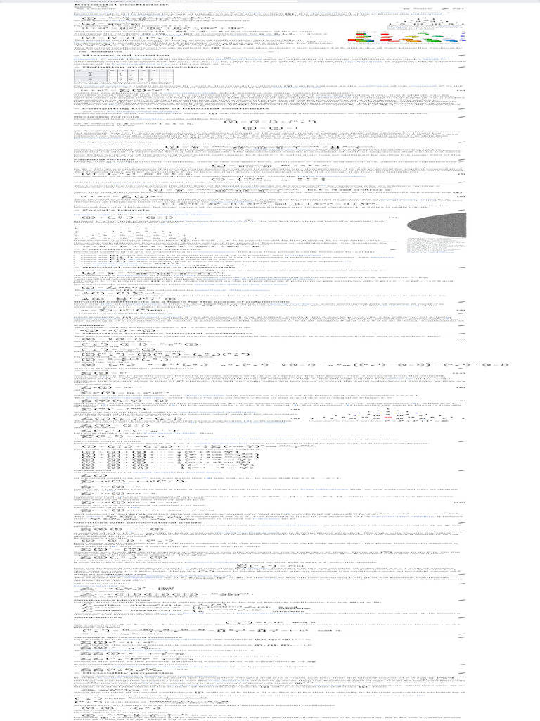 Binomial Coefficient Wikipedia Pdf Polynomial Mathematics