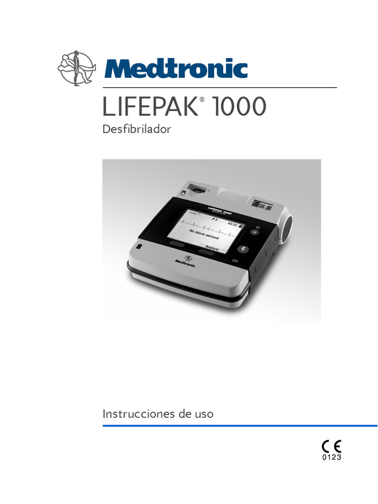 Manual LIFEPAK 1000 | PDF | Reanimación cardiopulmonar | Electrocardiografia
