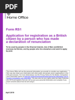 Irish Citizenship Declaration Form | PDF | Law