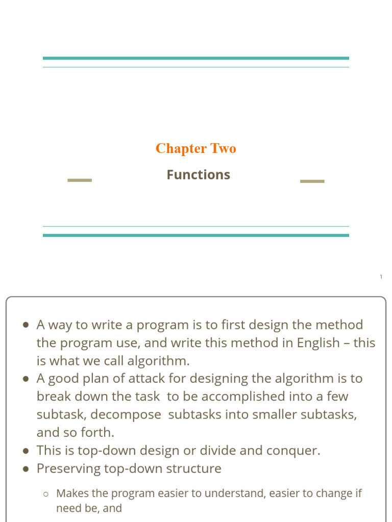 Chapter-2 - Function | PDF | Parameter (Computer Programming) | C++ Chapter-2 - Function | PDF | Parameter (Computer Programming) | C++