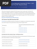 Cat 2023 Quant Slot-3 | PDF | Mathematics