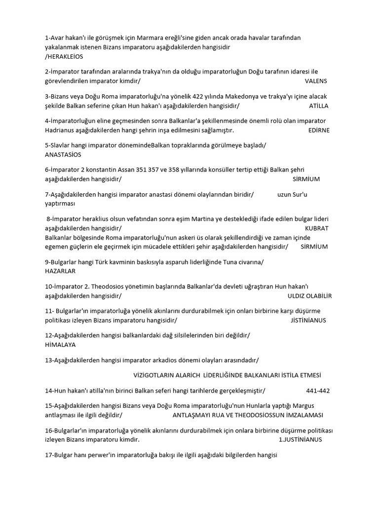 Balkan 250-1453 Vize 2020 - 2021 | PDF