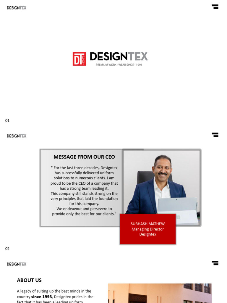 Designtex Group Profile | PDF | Dubai | Embroidery