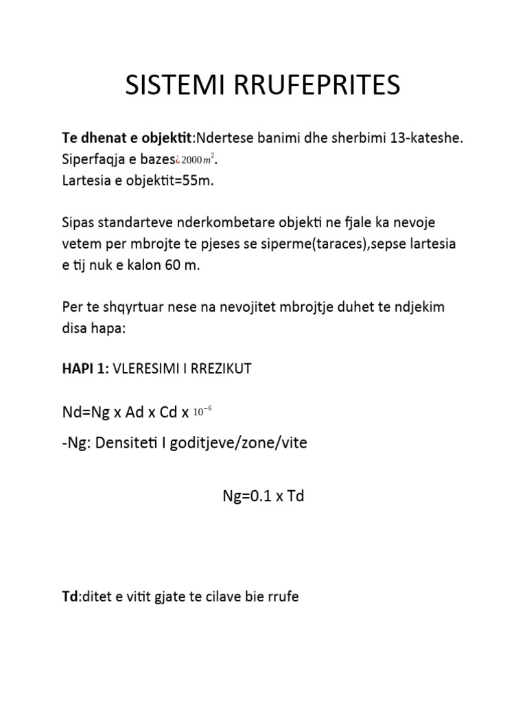 Sistemi Rrufeprites | PDF