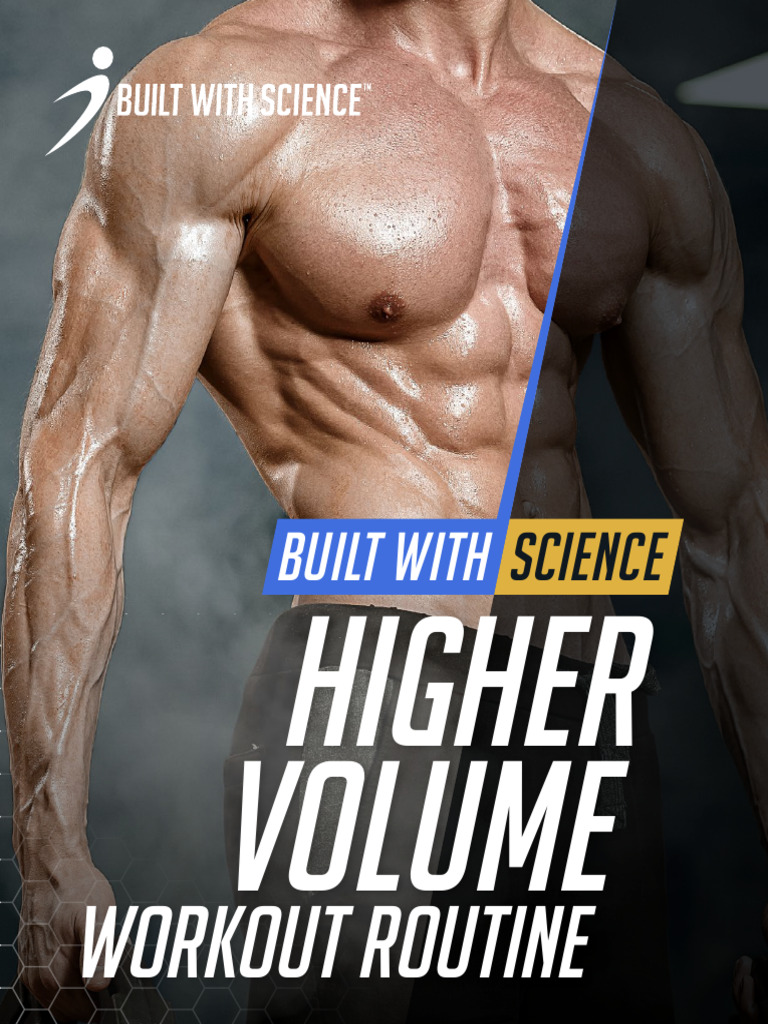 Advanced High-Volume Workout Guide | PDF | Arm | Anatomical Terms Of Motion